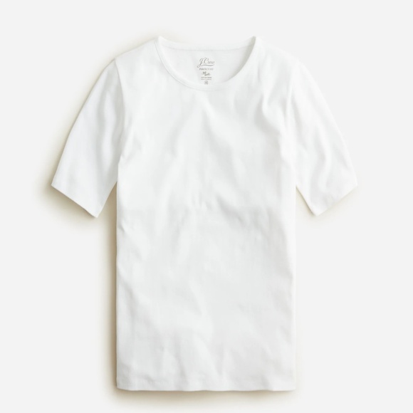 J. Crew | Tops | New Jcrew Sz Xs Slim Perfectfit Tshirt White 36 Bf355 ...